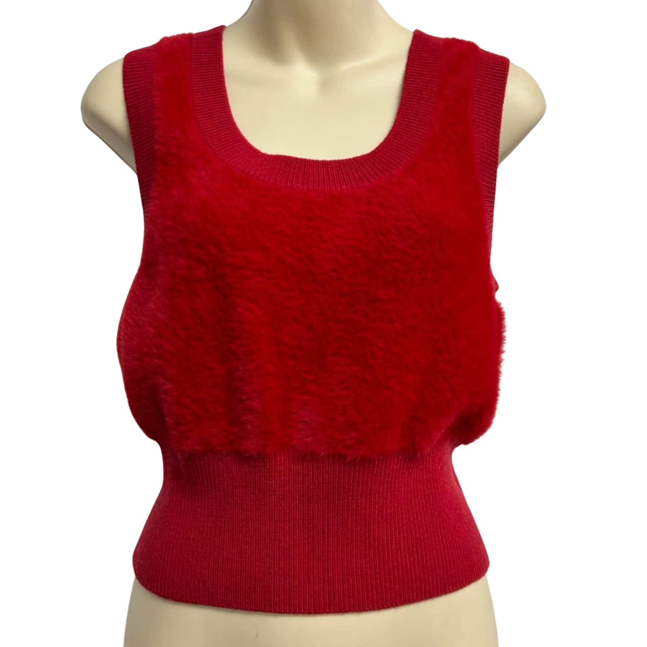 COS Womens Size S Red Wool Vest