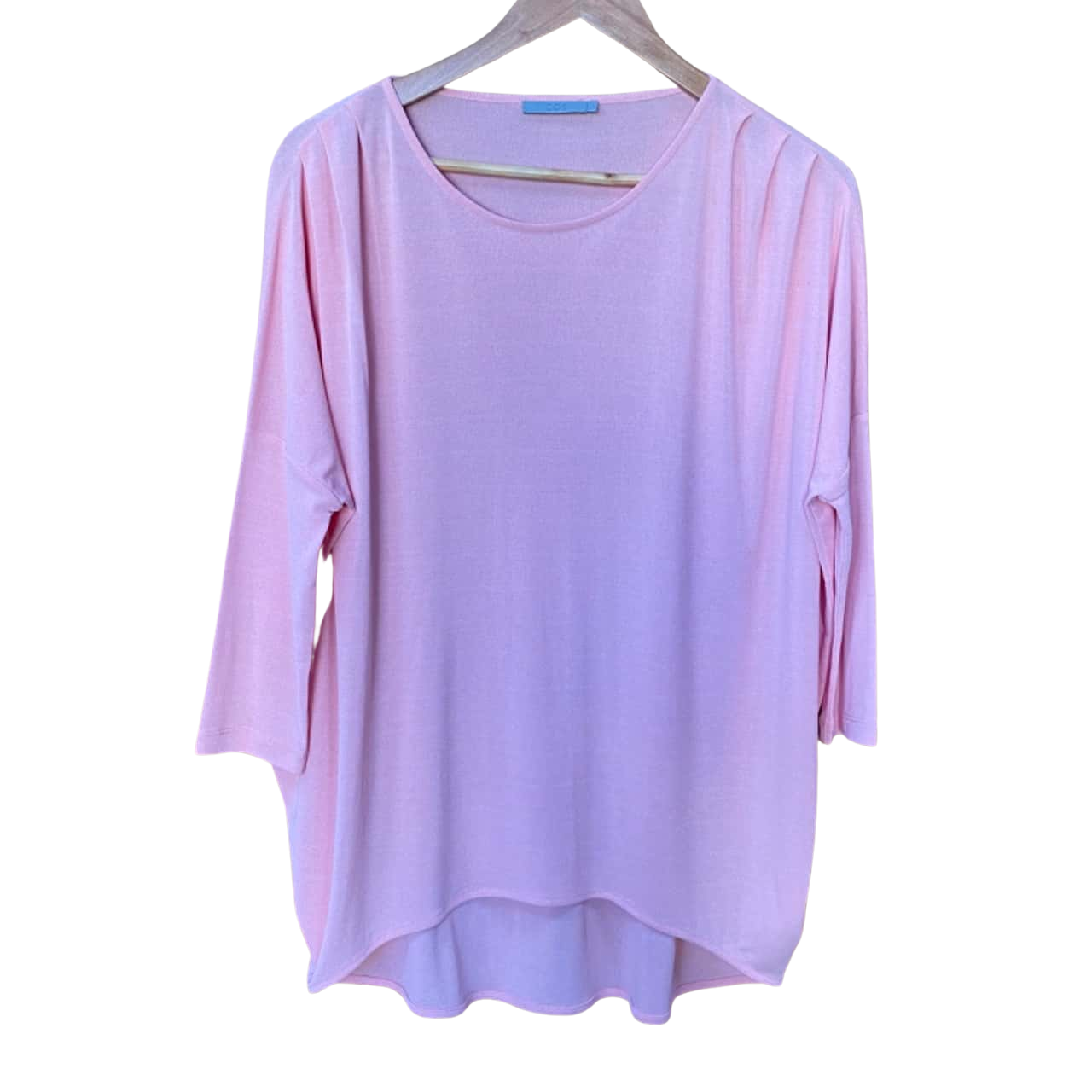 COS Light Pink 3/4 Sleeve Top Size S(s) - Used Very Good | Salvos Stores