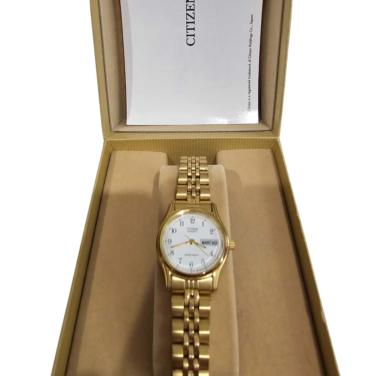 Citizen Womens Gold Plated Analog Watch