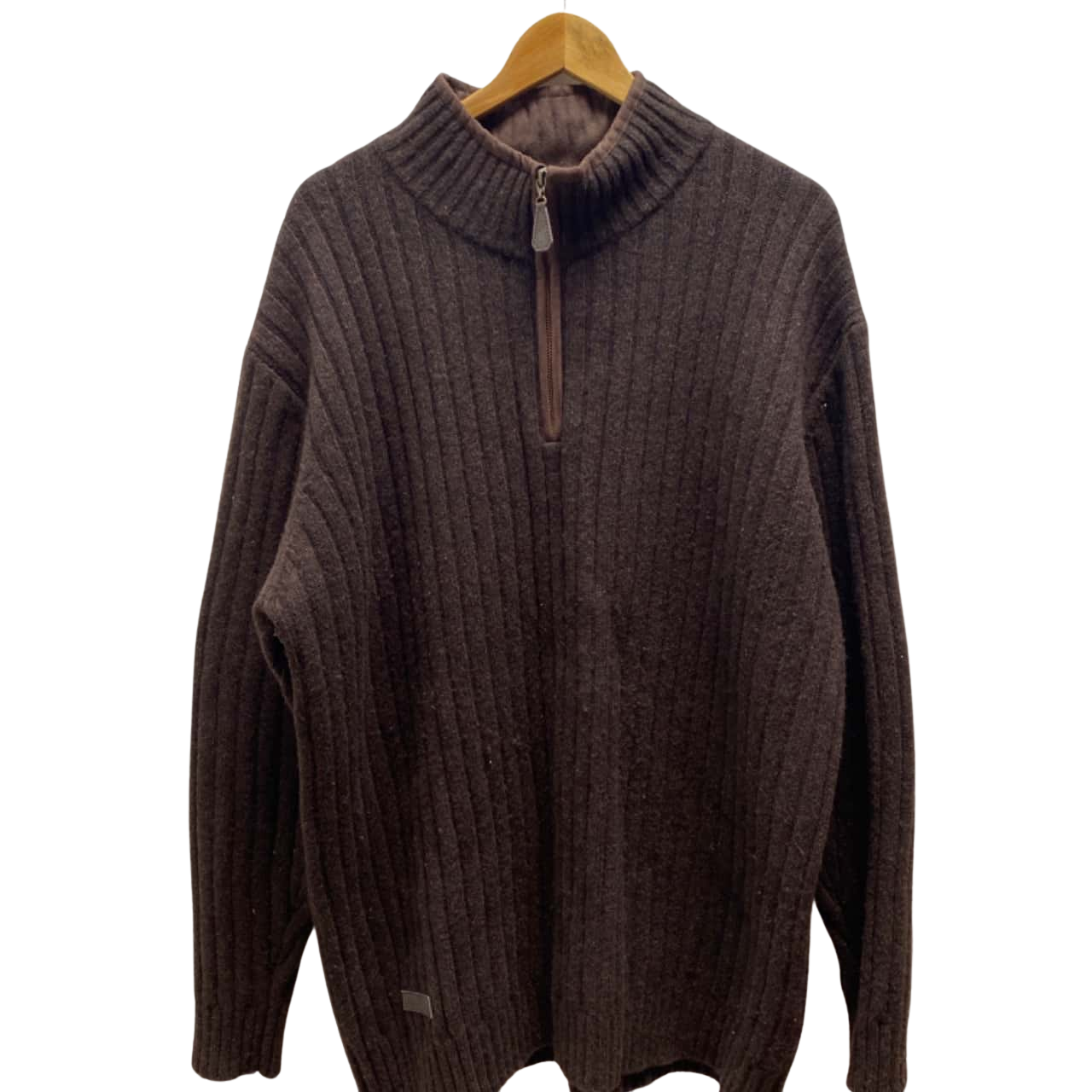 Thomas Cook Mens Brown Wool Jumper(s)