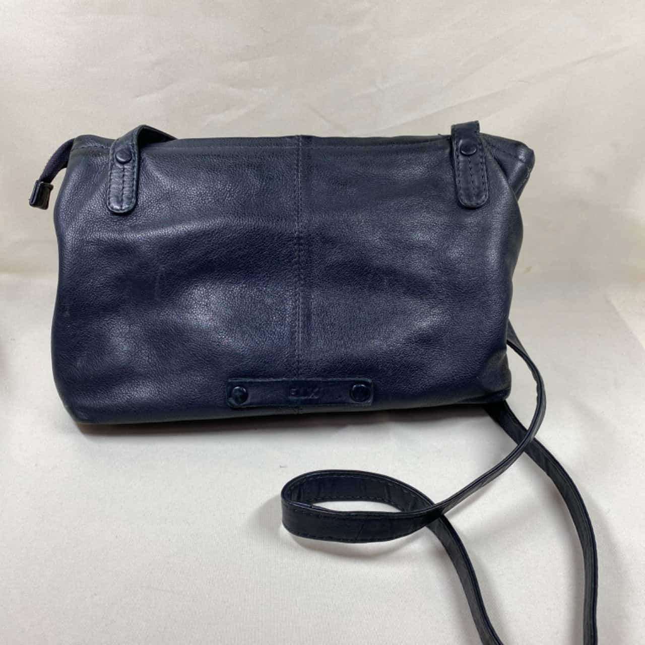 ELK Womens Blue / Navy Blue Satchel Purse Handbag