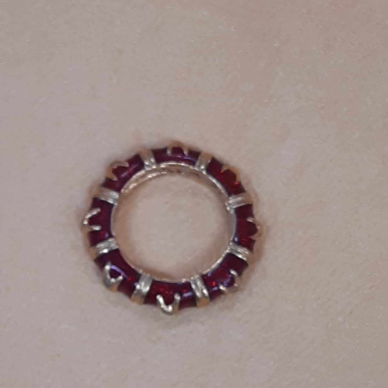 Gold and Red Enamel Ladies Ring(s)