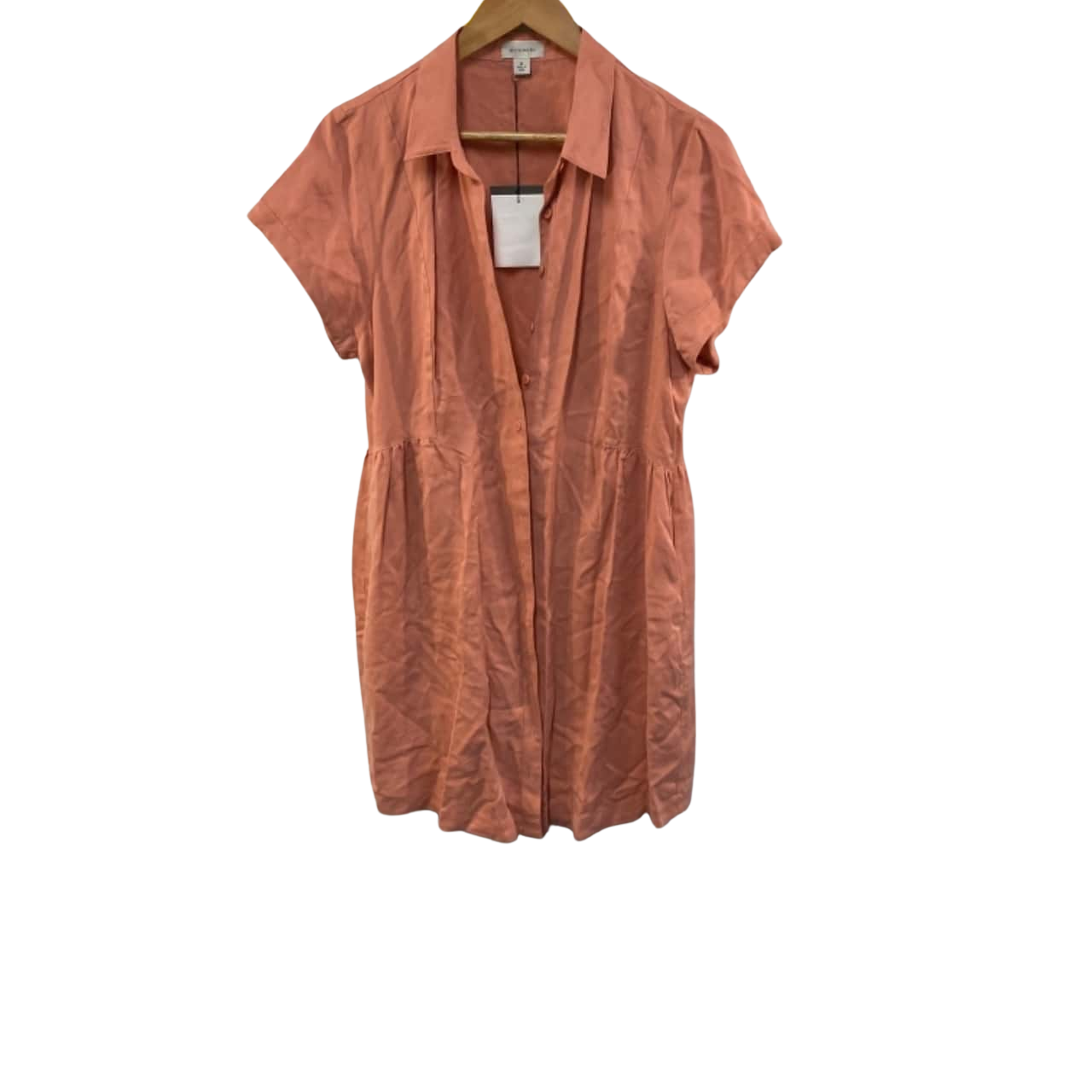 BNWT Witchery Womens Size 14 Shirt Dress Orange RRP $149.95(s)
