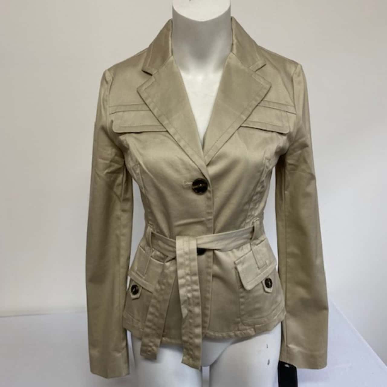 MNG Womens Size 8 Blazers Beige BNWT(s)