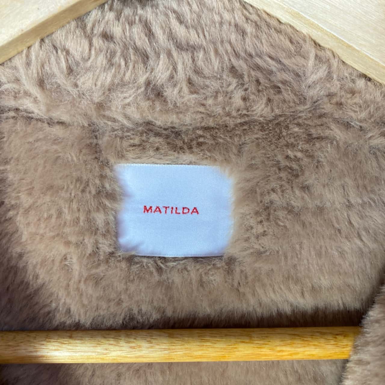 Matilda Womens Size L Lined Biker Jacket Brown (s)