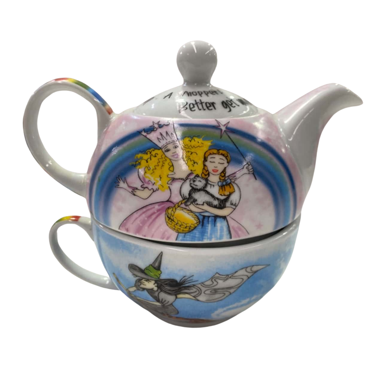 Paul Cardew Wizard of Oz Single Teapot & Cup Set