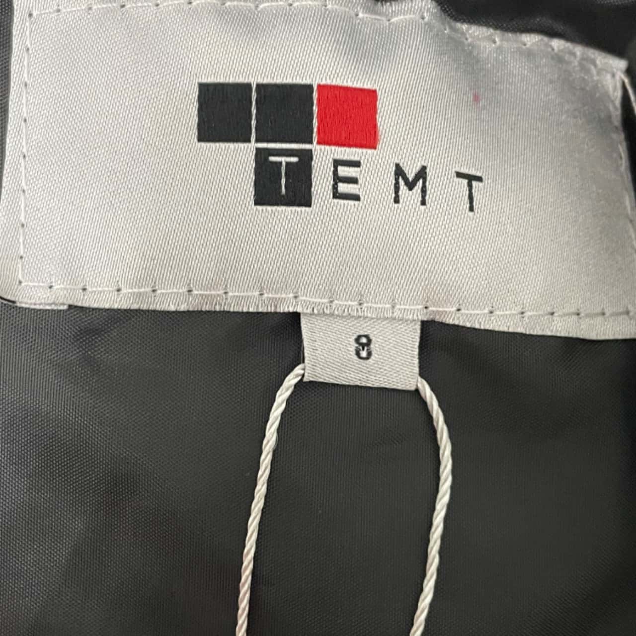 Temt Womens Size 8 Front Zipper Black (s)