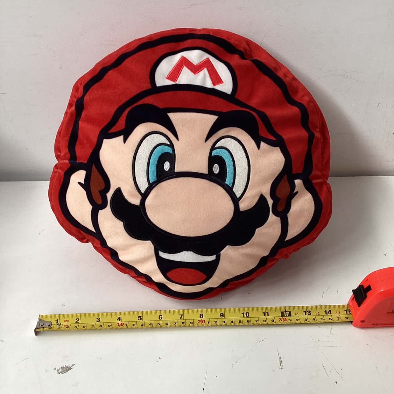 Super Mario Head Soft Plushie