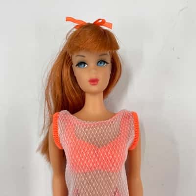 Mattel 1966 Original Red Hair Barbie