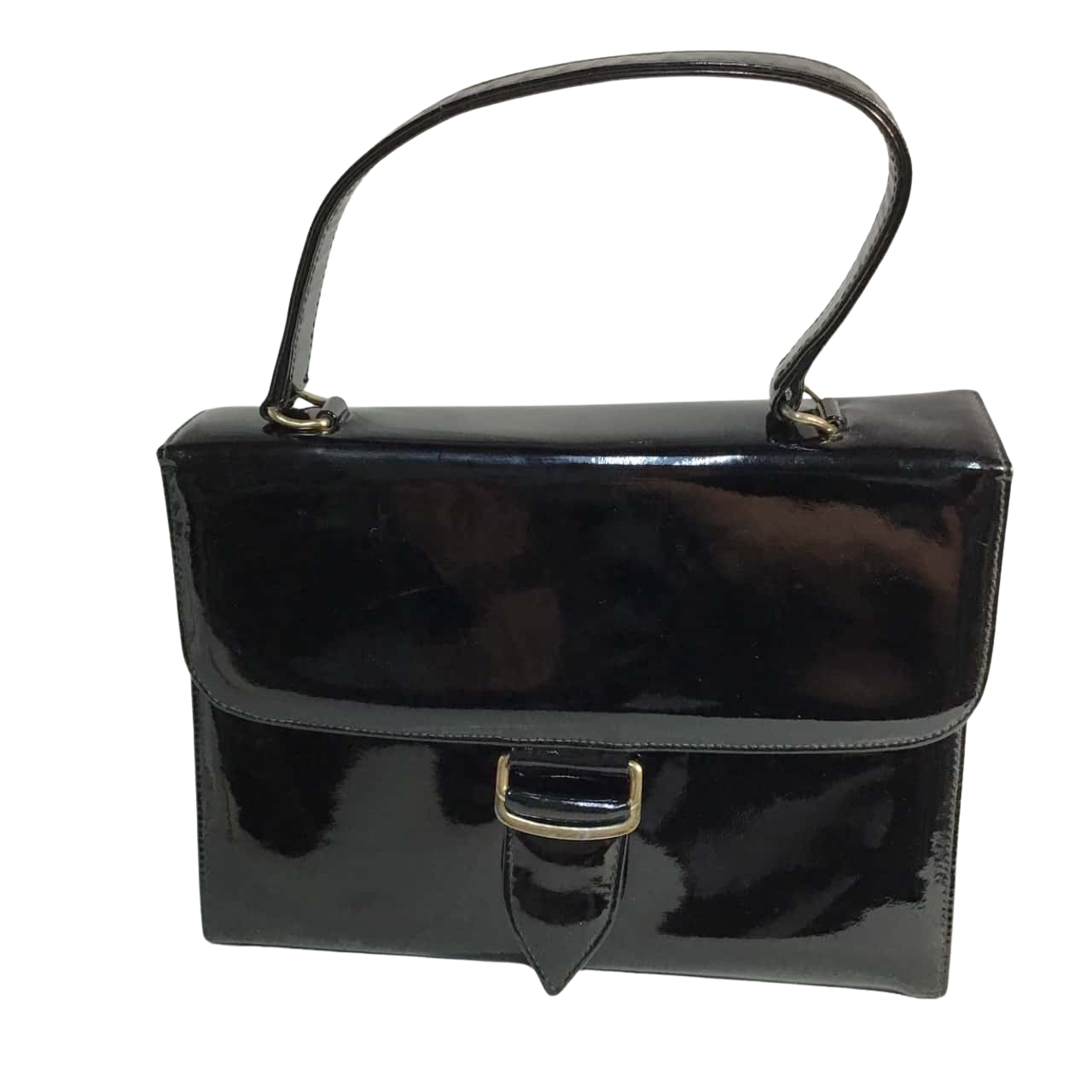Womens Faigen Handbag Black Patent Leather(s) - New Without Tags ...