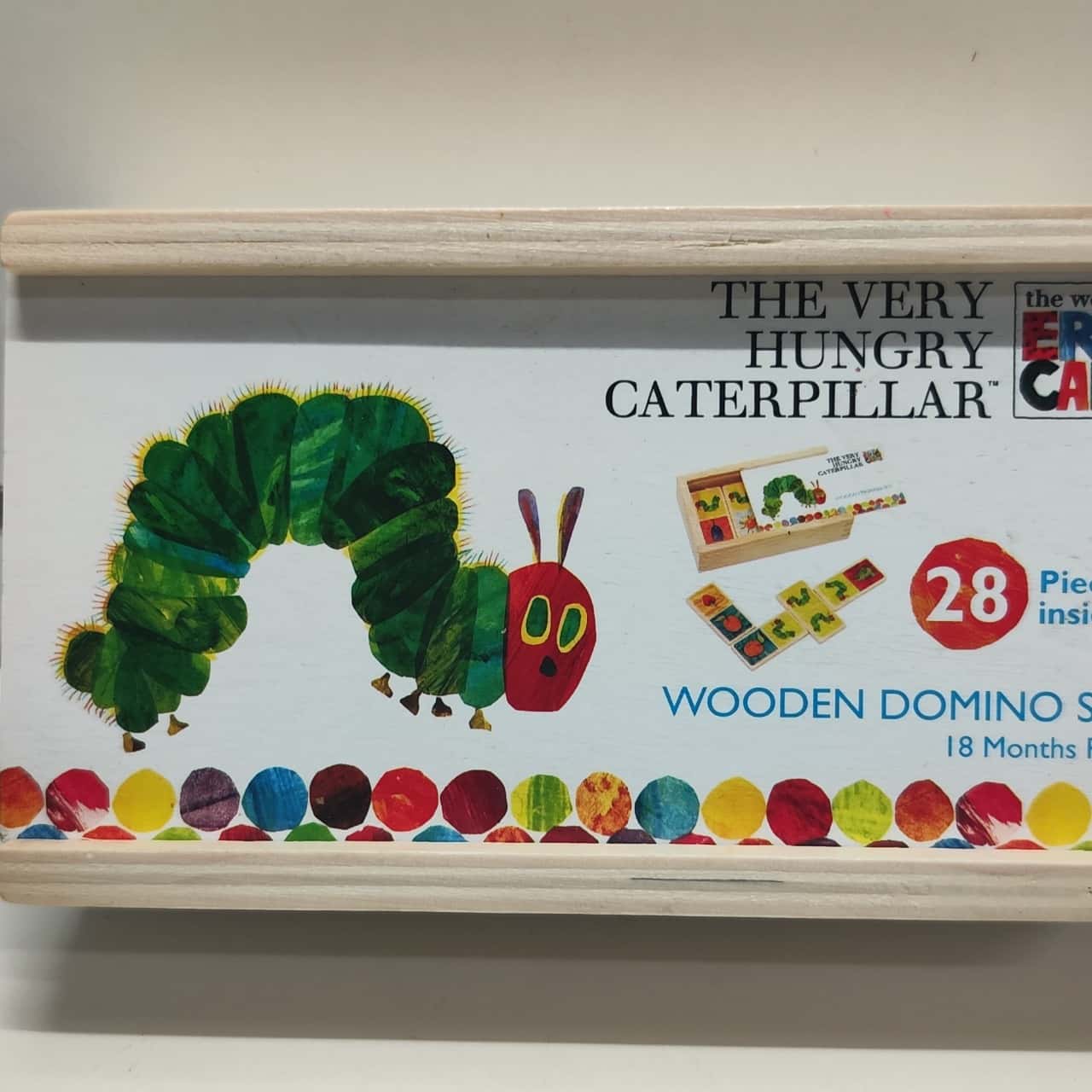 The Very Hungry Caterpillar Wooden domino set (s)