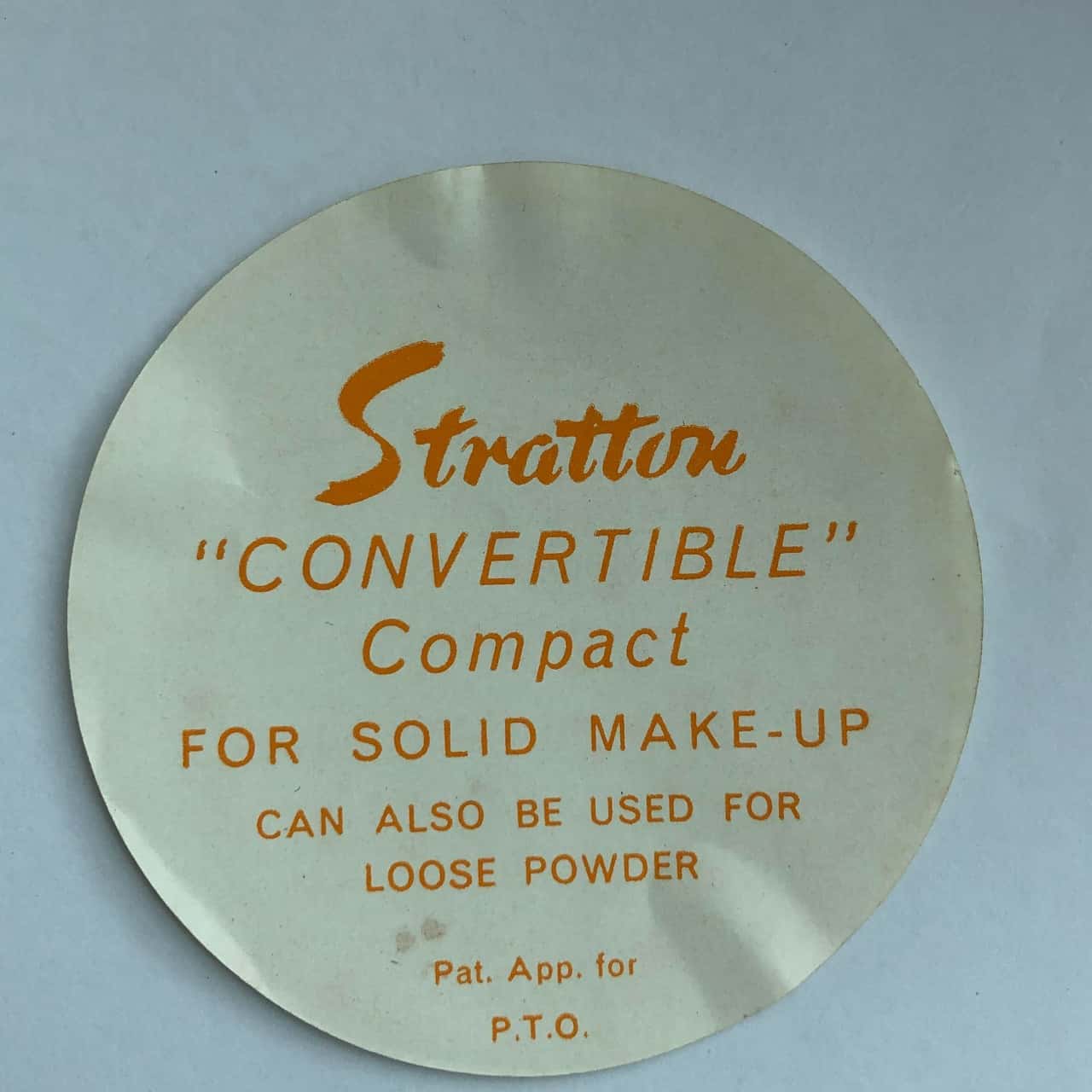 Vintage Stratton Made In England Gold Tone Compacts (s)