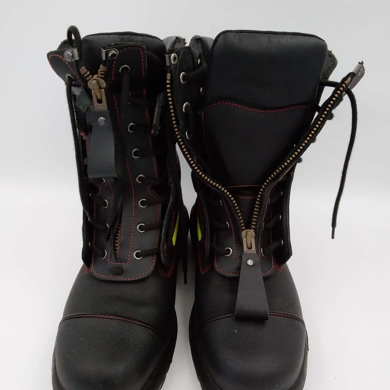 Oliver Mens black Size 11 230mm Lace up Structual Fire Fighters Boot(s)