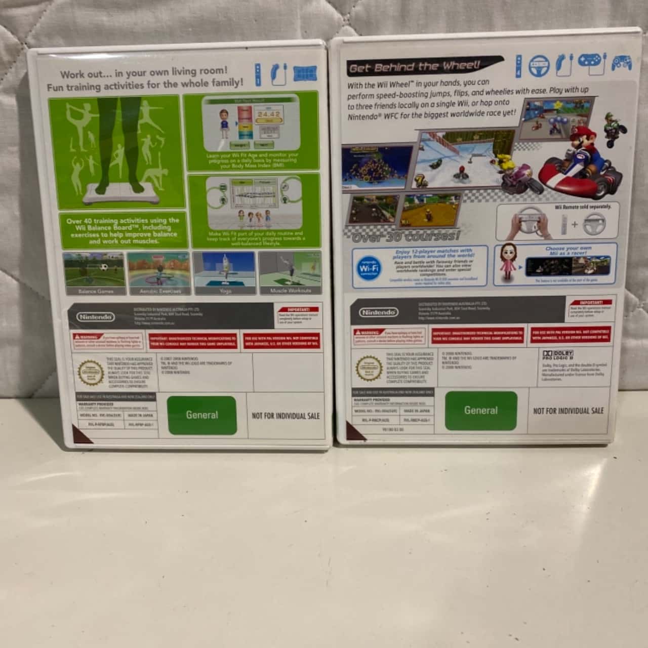 Wii Fit + Mario Kart Wii(s)