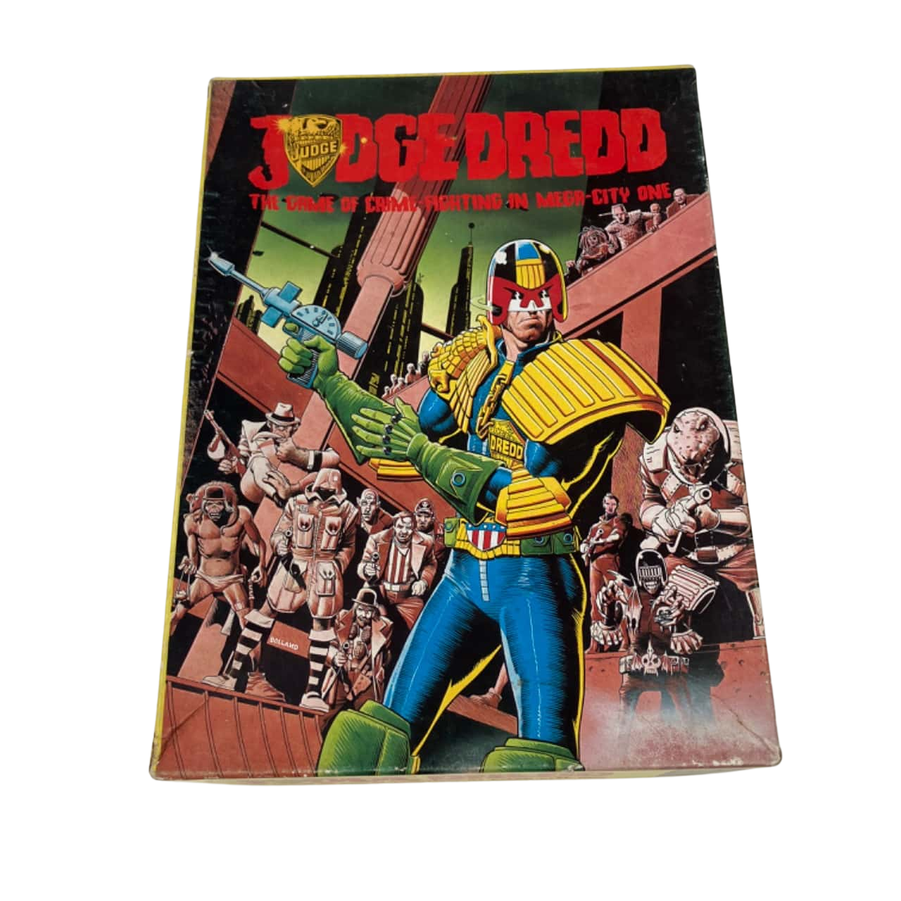 1982 Judge Dredd The Game Of Crime Fighting In Mega City One(s)
