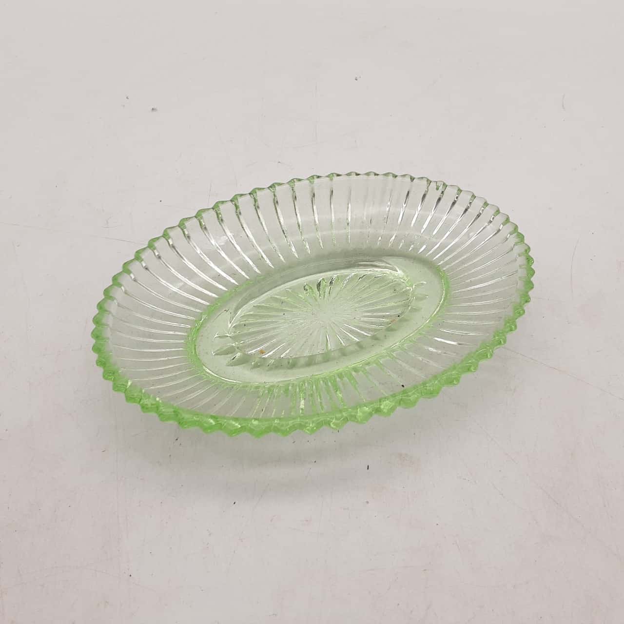 Vintage Small Uranium Glass Dish(s)