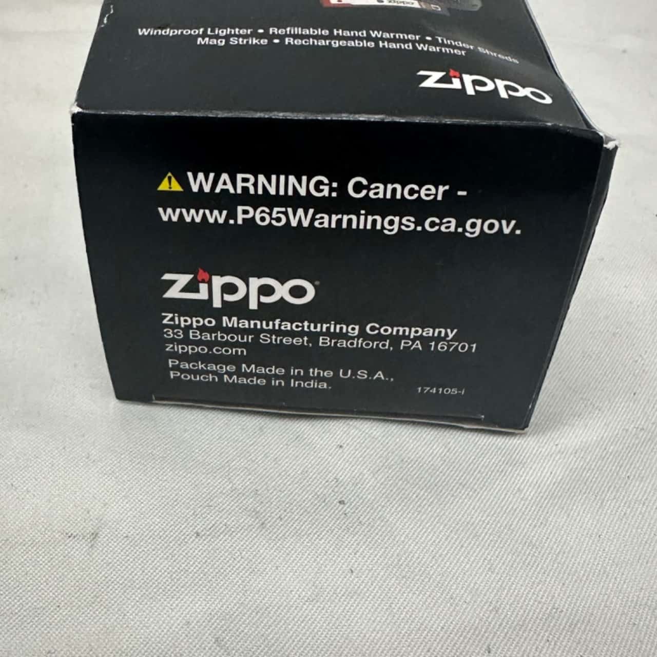 Zippo Leather Pouch Black