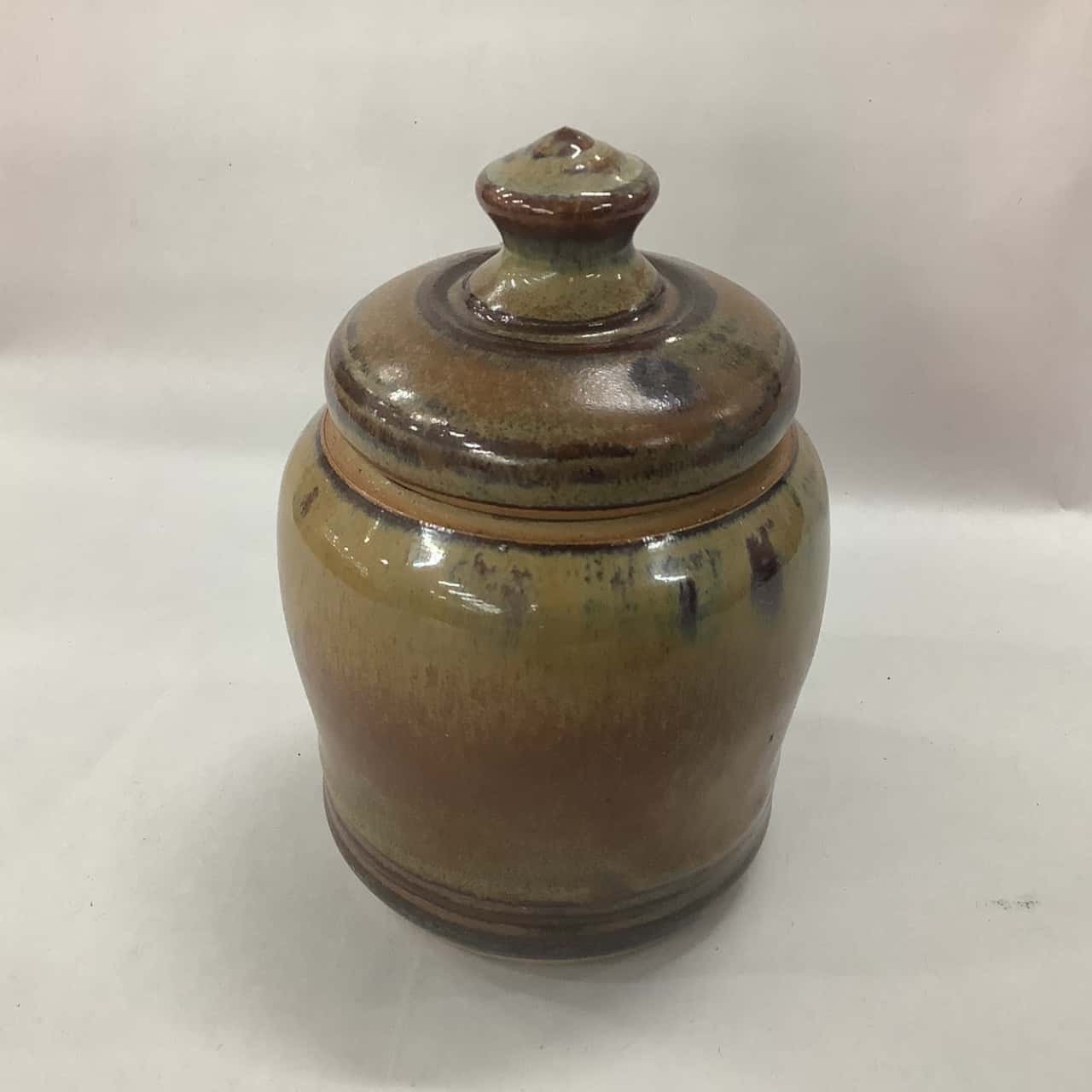Puterbaugh Gill Pottery Sugar Bowl