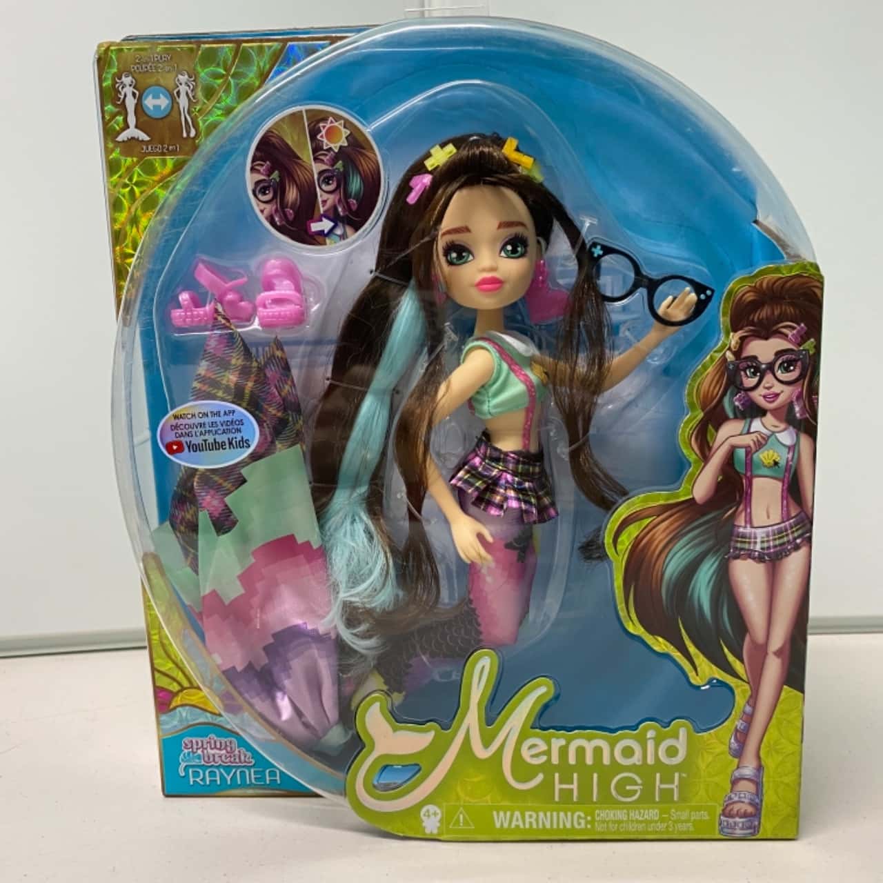 Reduced Mermaid high doll - Raynea (brand new) (s)