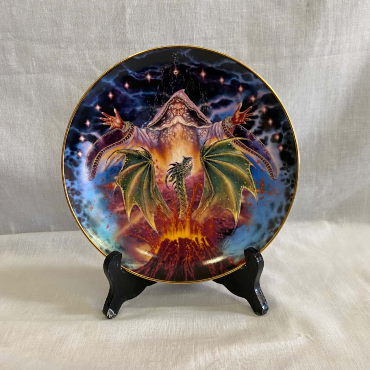 Royal Doulton Dragon Rising Franklin Mint Heirloom Collectible Plate(s)