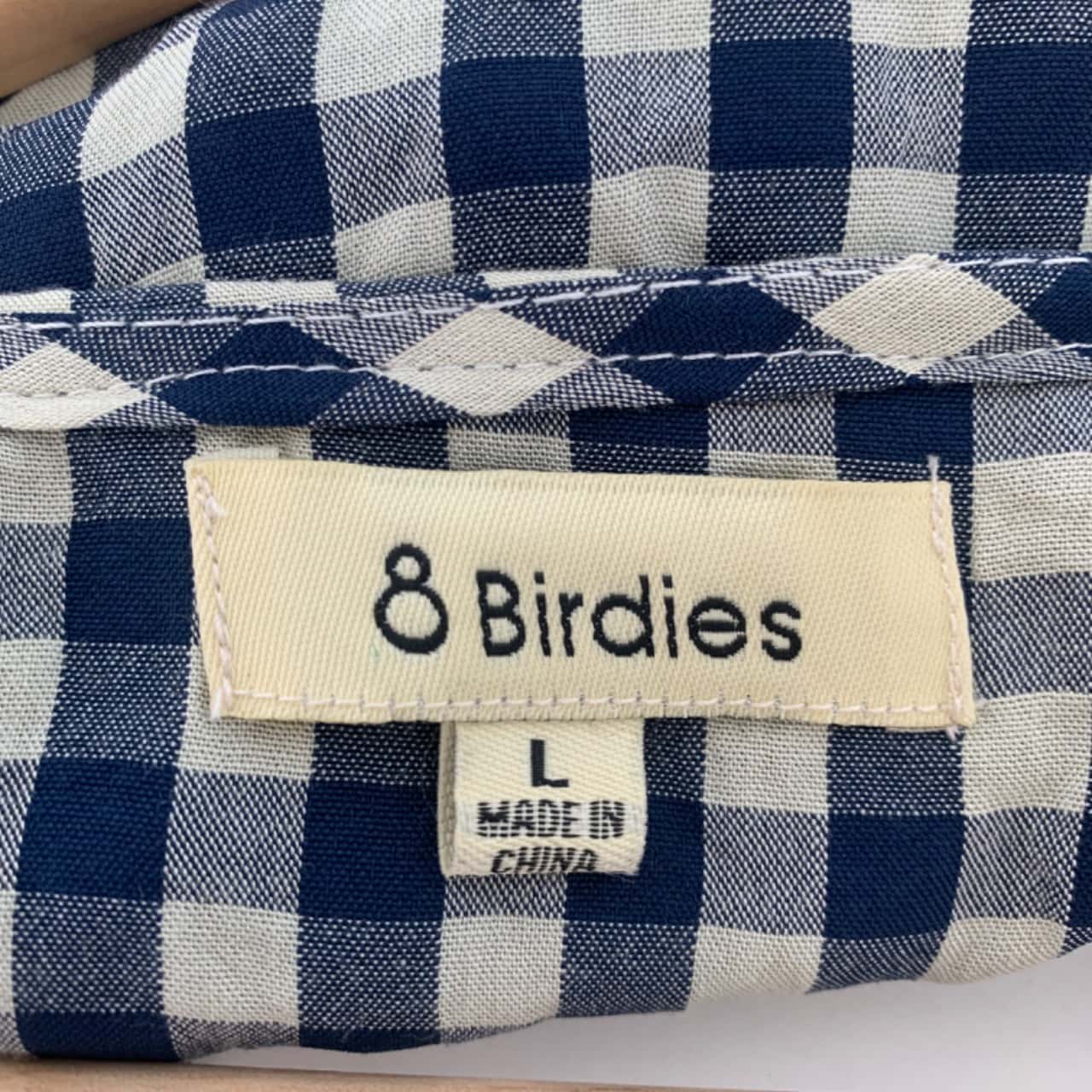 8 Birdies Large Gingham Wrap Top(s)