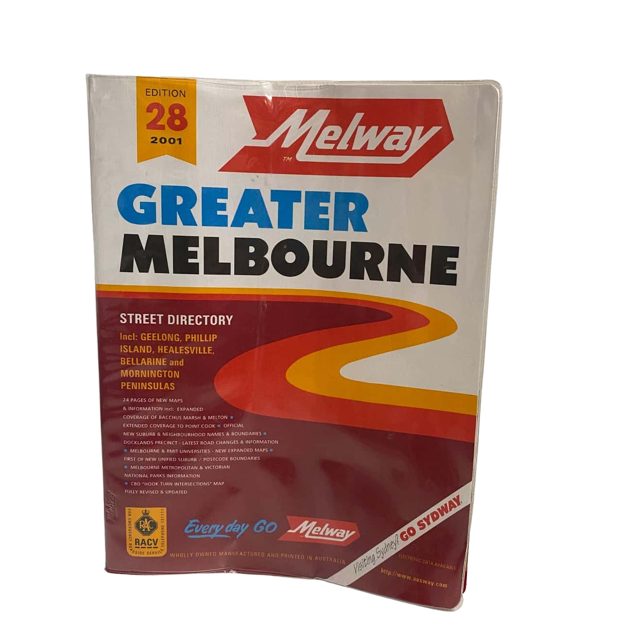 Melway Greater Melbourne Edition 28 2001(s)
