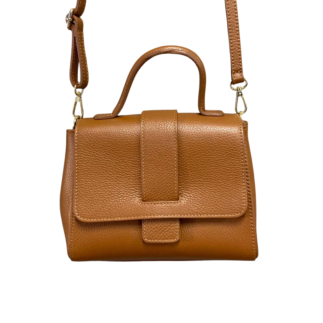 Borse in Pelle Womens Cross Body Bag Brown