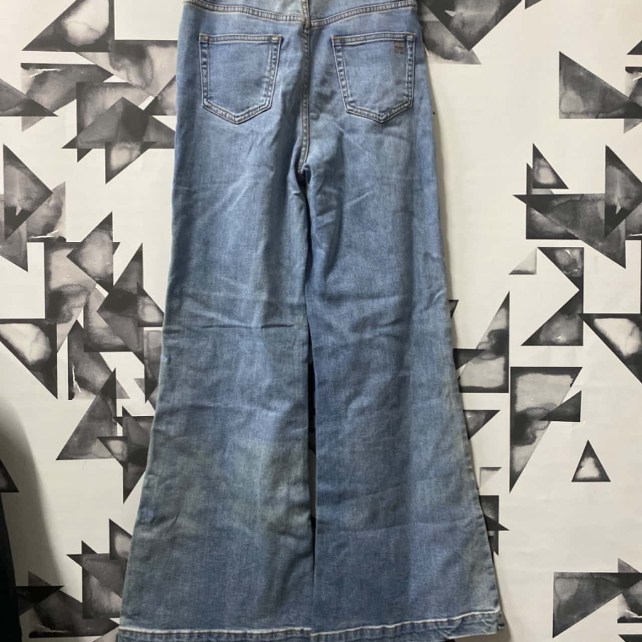 Insight Womens Size 28 Blue boho style flares(s)