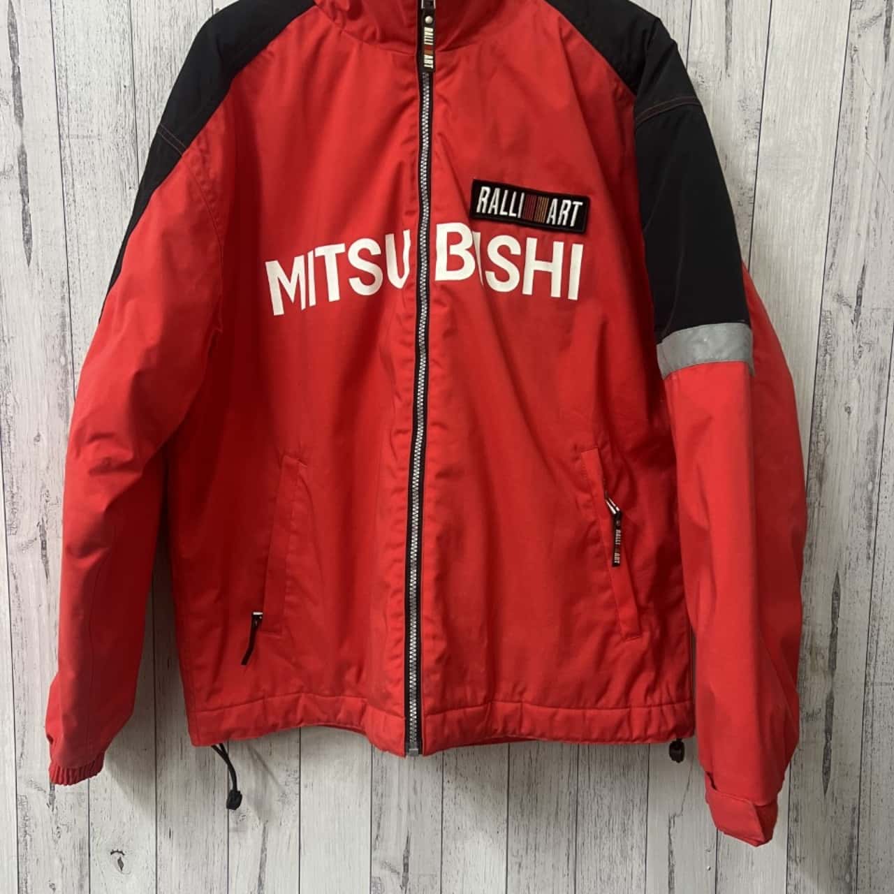 Vintage Mens Mitsubishi Ralliart Zip up jacket size S (s)