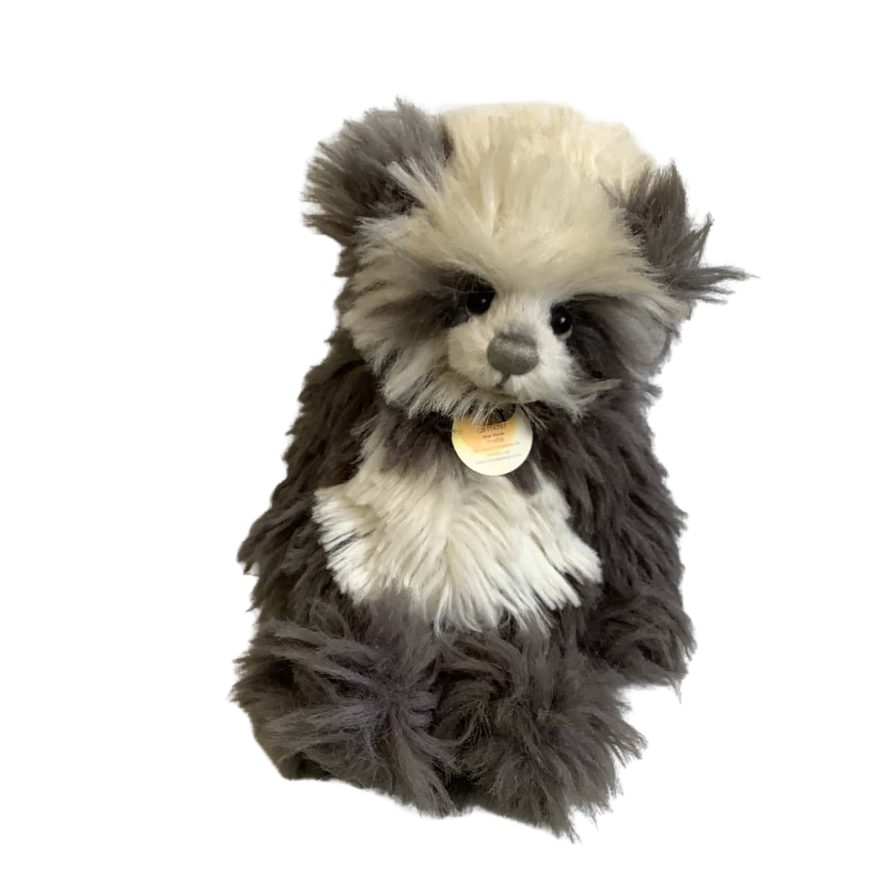 Brand New Yvette Charlie Bear Grey And White
