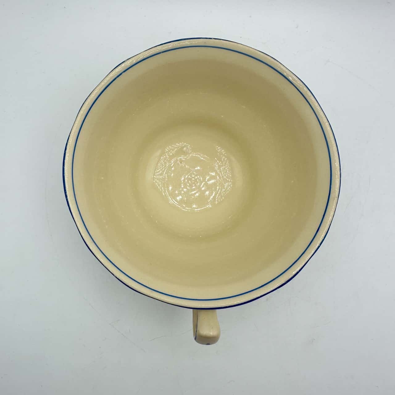 Large Vintage Floral Teacup Stamped Marion Made In GR Britain