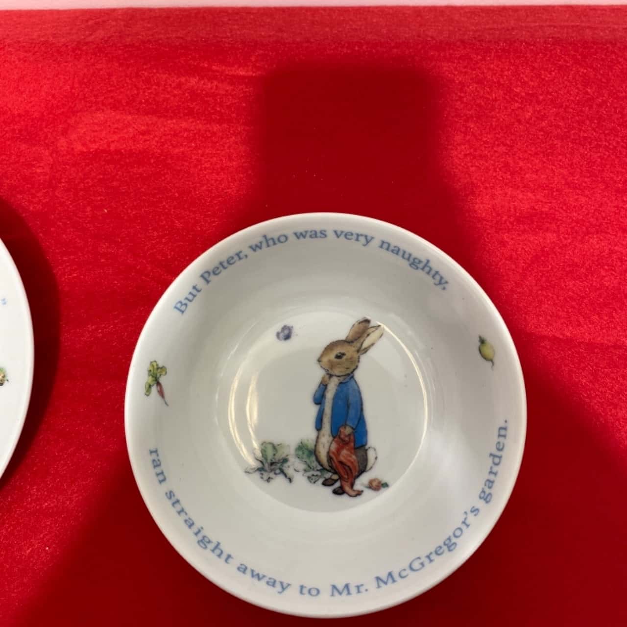 Peter Rabbit Collectable Plate & Bowl