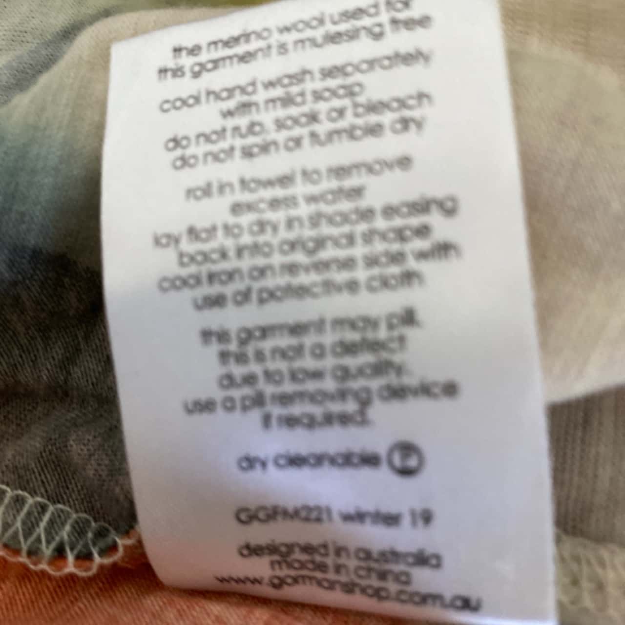 Gorman x Ellie Malin Women’s Size 10 ‘New World’ Polo Turtleneck Wool ...