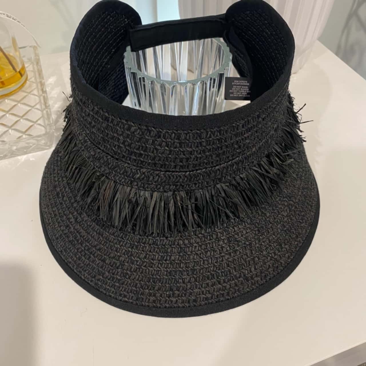 Mimco Women's Open Top Hat Black 100% Paper (s)