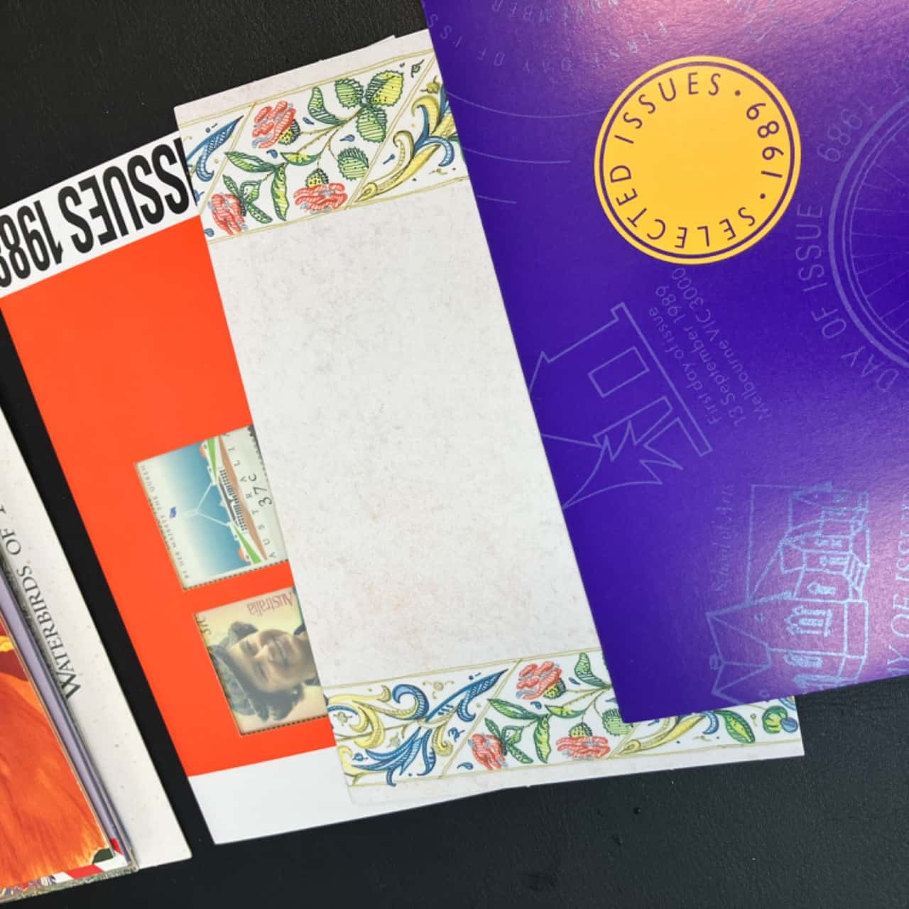 Bulk Lot of Vintage Auspost Stamp Packs + Assorted Envelopes