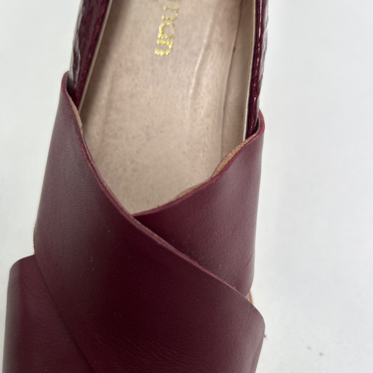 Gorman Burgundy Block heel Size 38