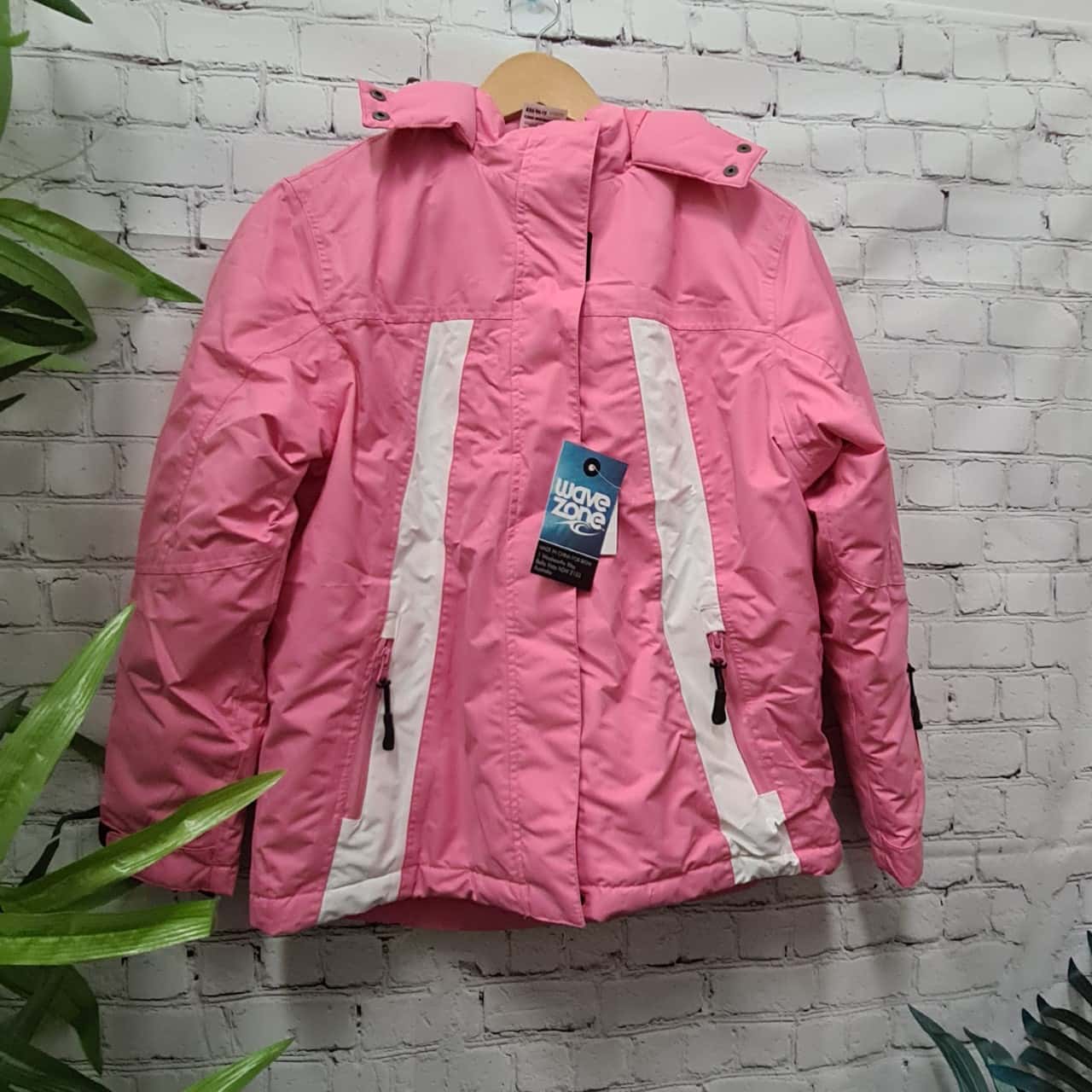 WAVE ZONE Kids Size 12 Jackets Pink / White (s)