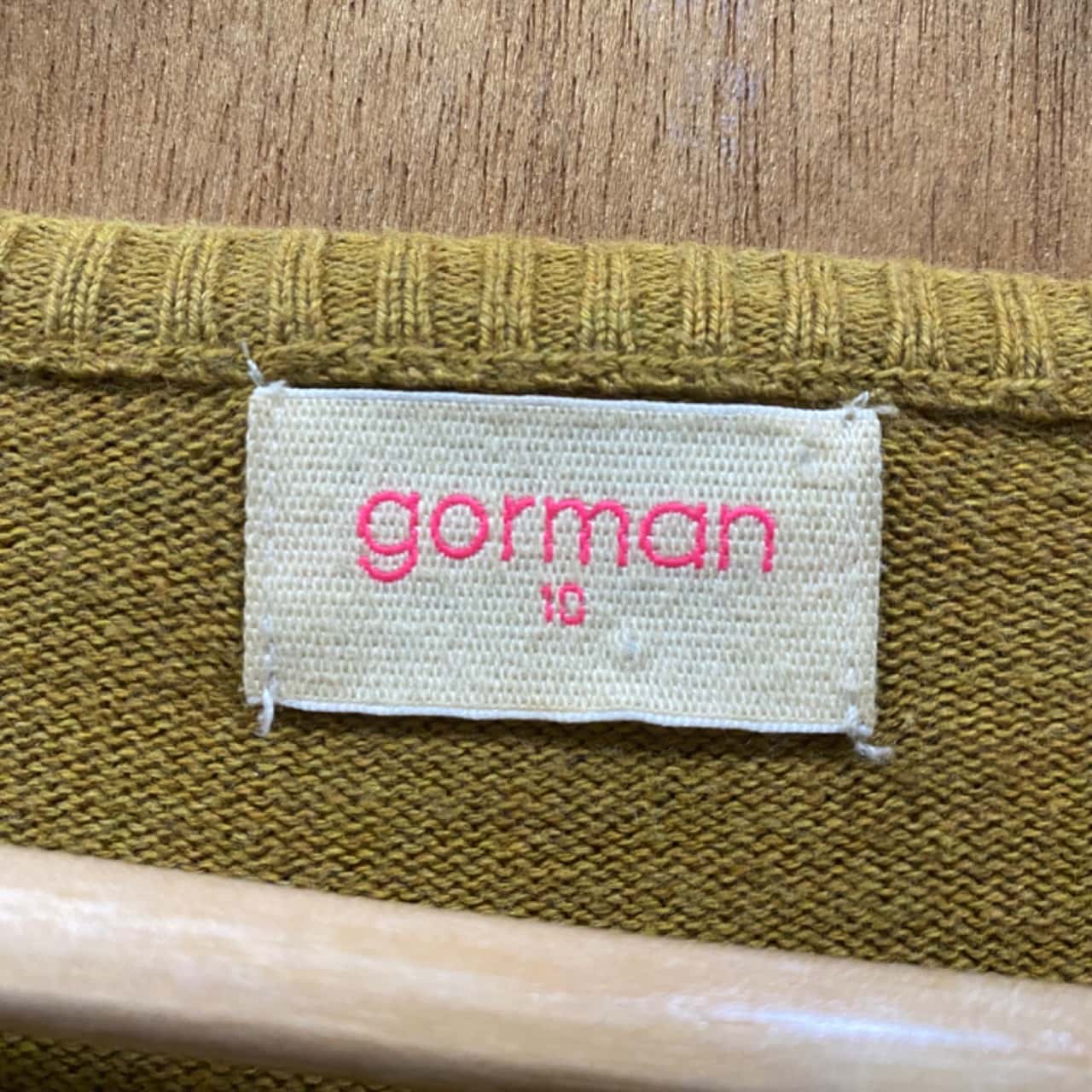 Gorman Mustard Yellow Sweater Size 10(s)