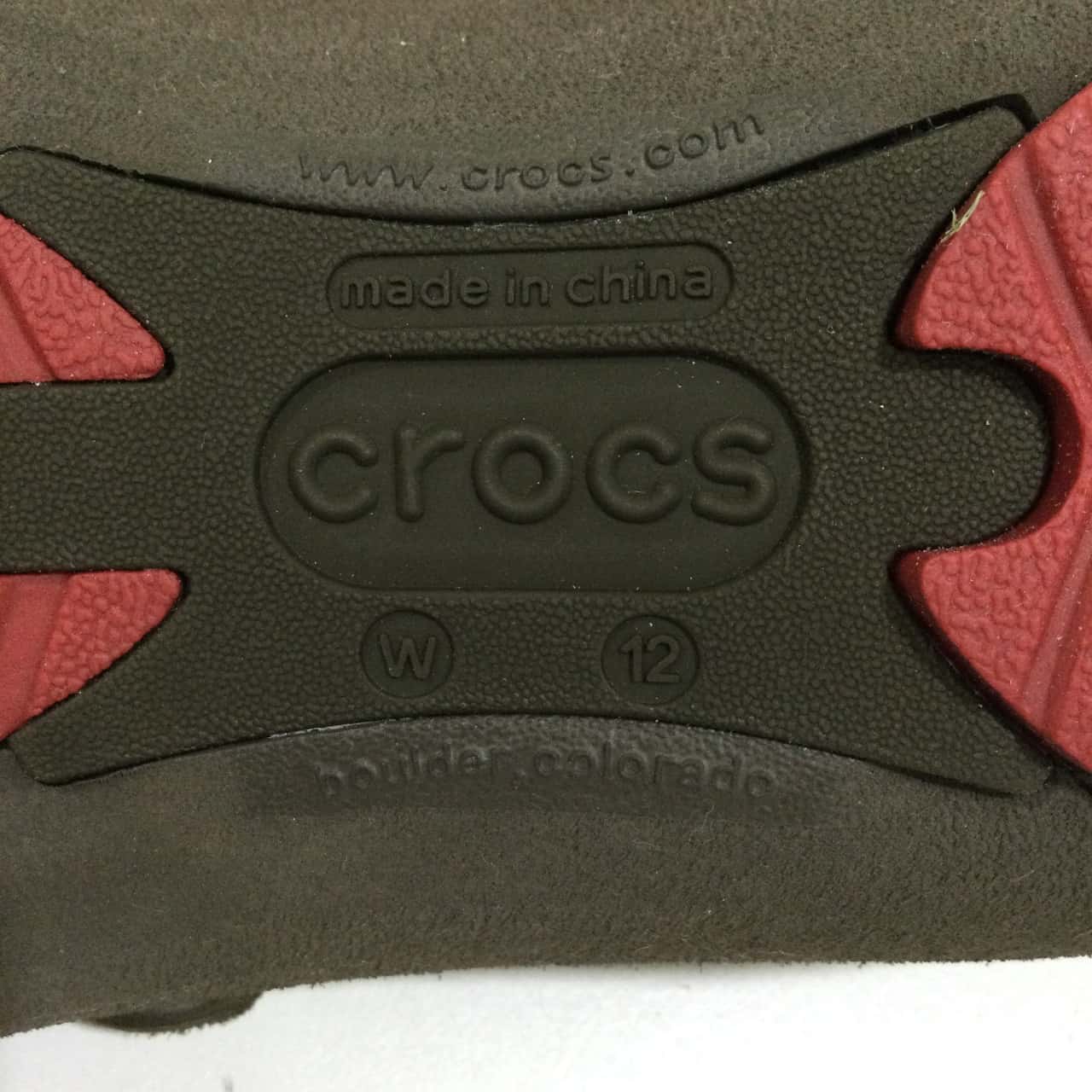 Crocs-Shoes, Womens Suede Shoes, Size: W-12, Chocolate (s)