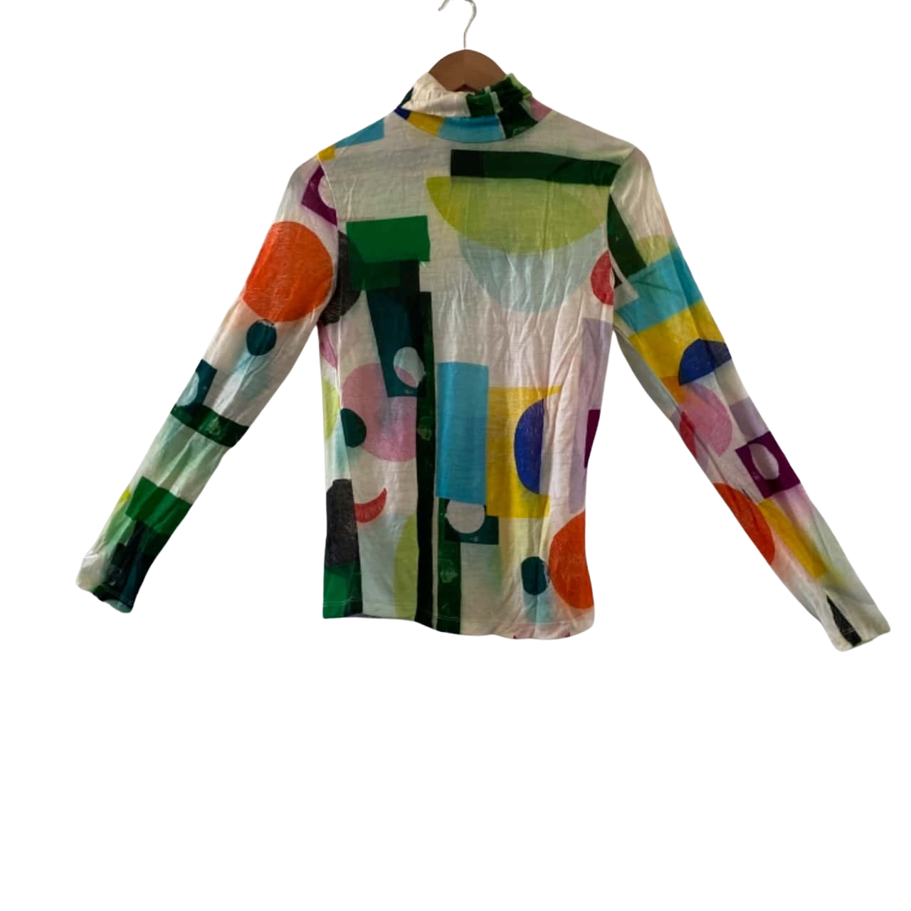 Gorman x Ellie Malin Women’s Size 10 ‘New World’ Polo Turtleneck Wool ...