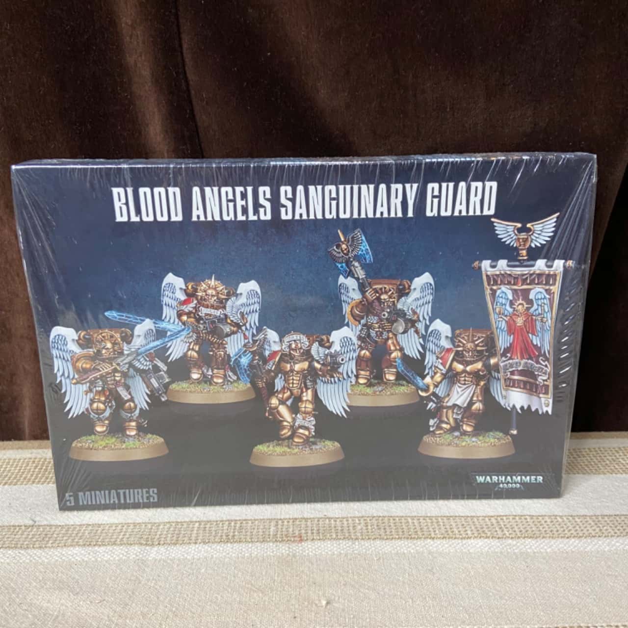 Warhammer, 40k, Blood Angels Sanguinary Guard, Sealed in Box