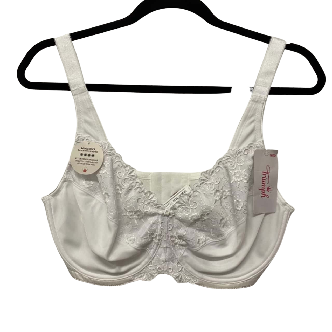 Triumph Womens Minimiser Size 16DD White (s)