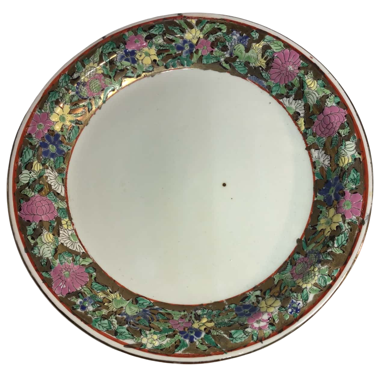 “Reduced” Vintage plate for under very old large vase(s)