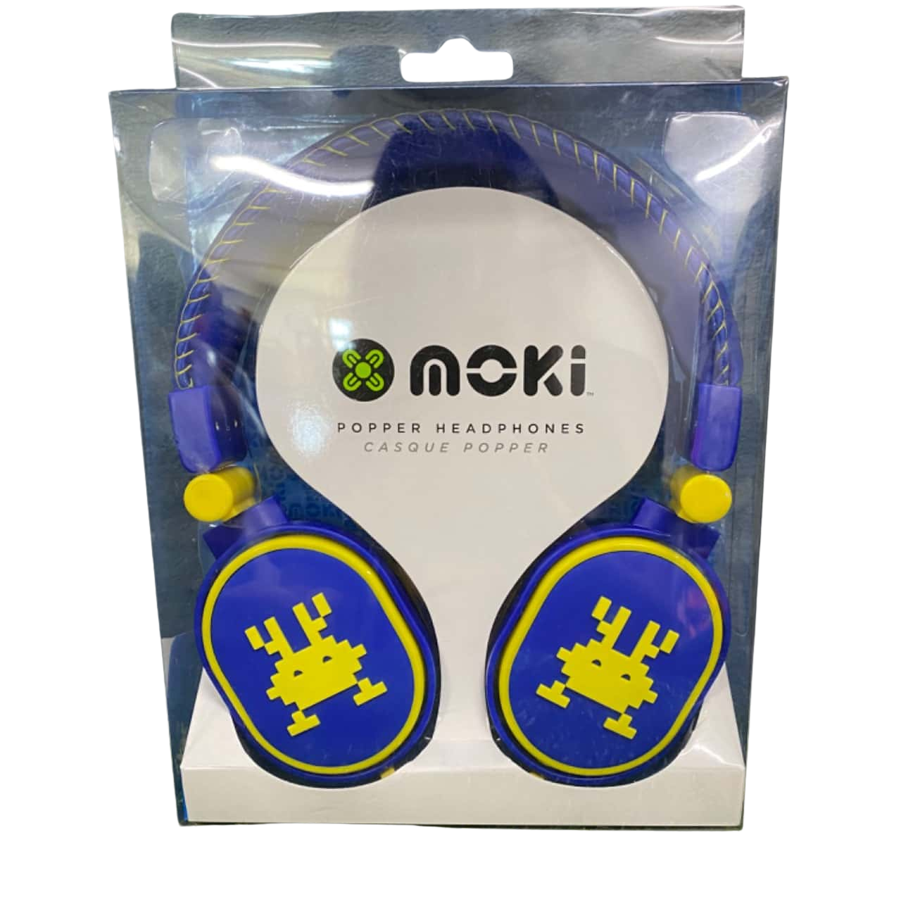 Moki Headphones Blue/Yellow(s) - New With Tags | Salvos Stores