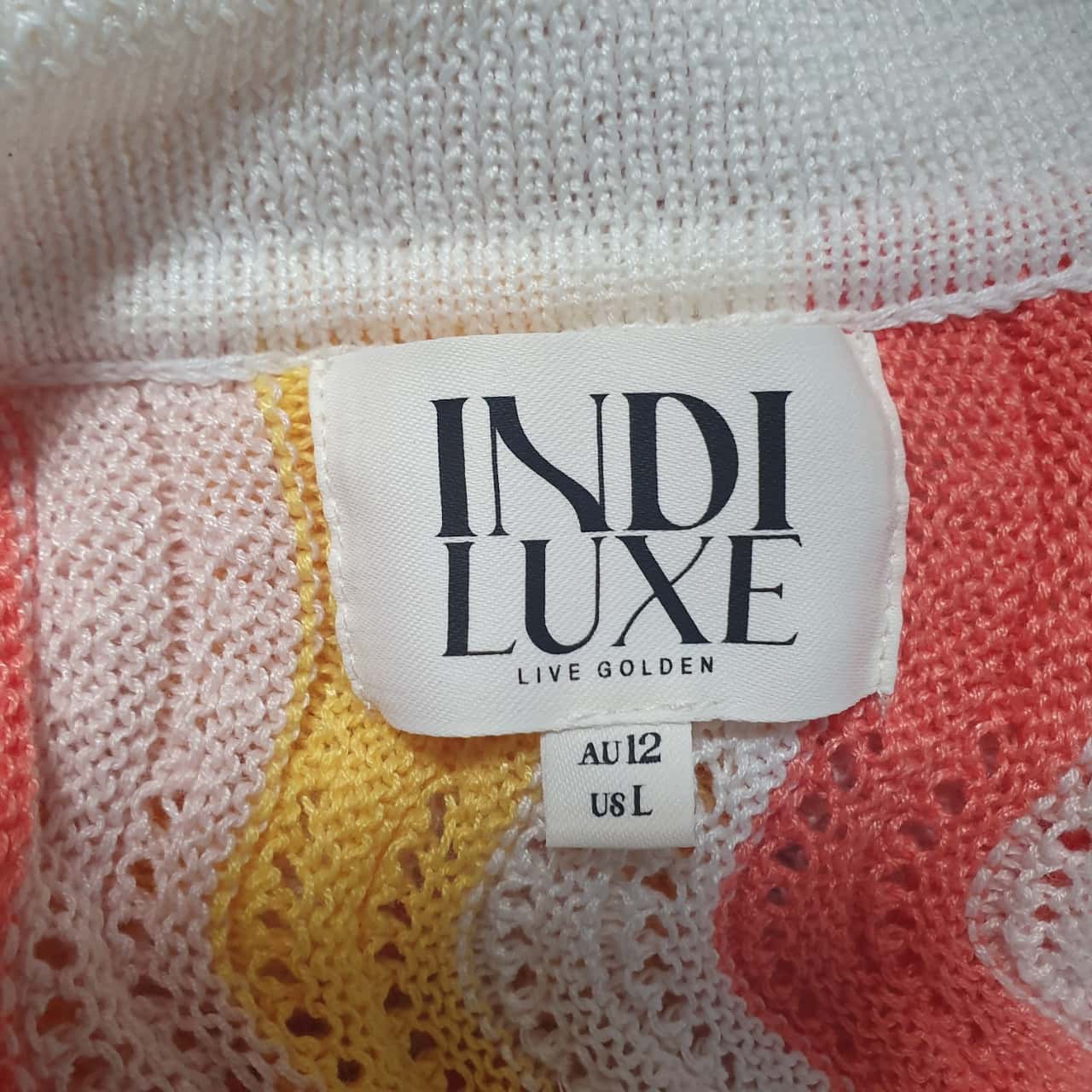 INDI LUXE Crochet Dress
