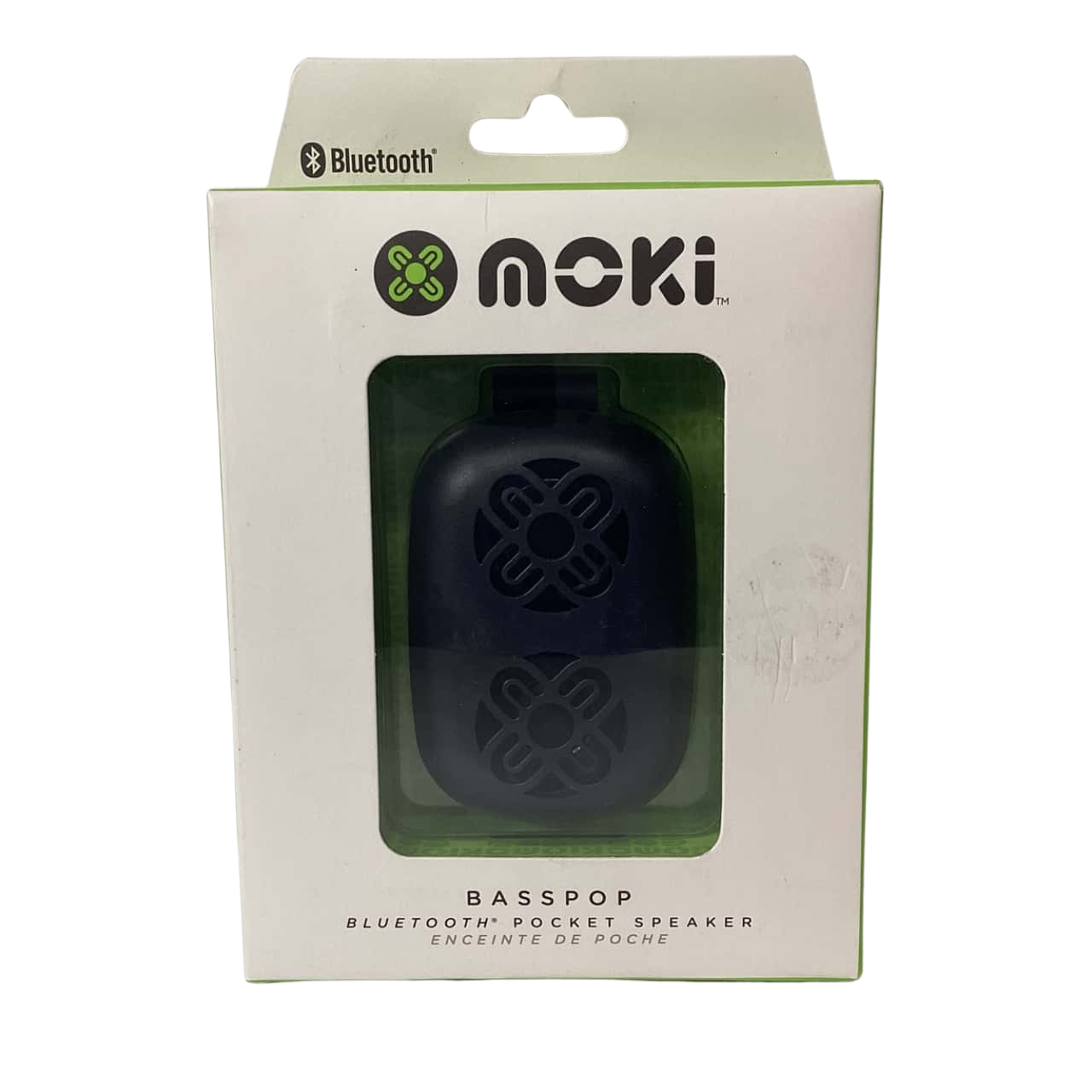MOKI Basspop Bluetooth pocket speaker (Green)