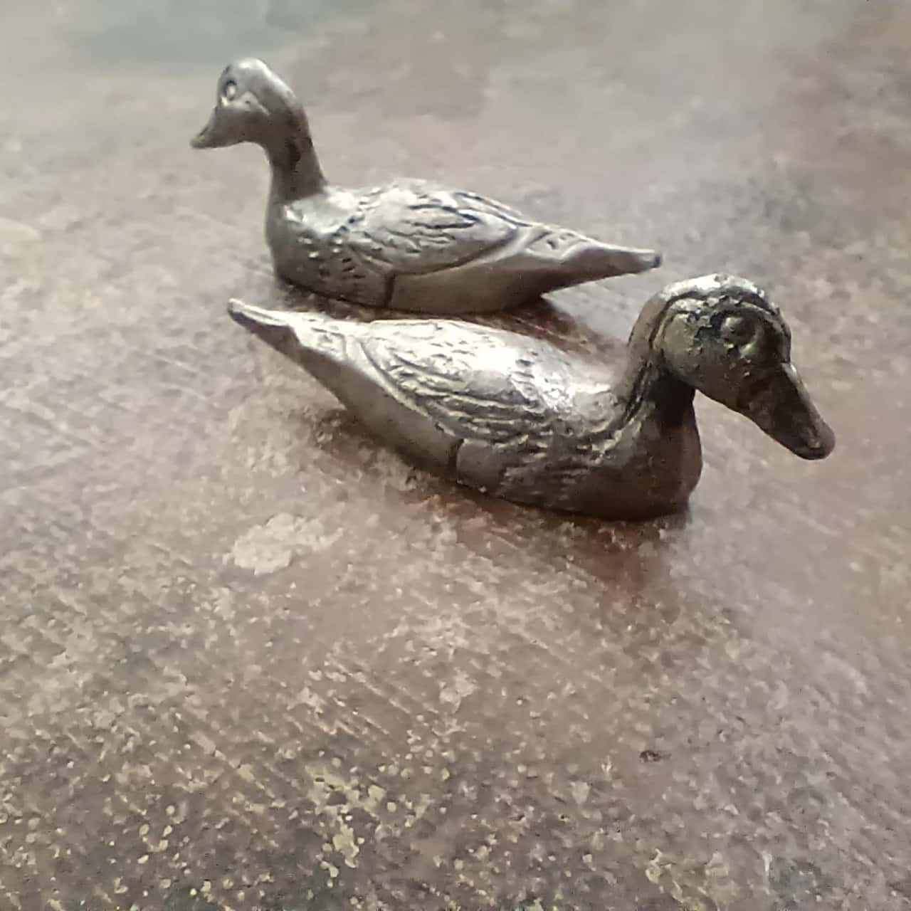 Small Pewter Ducks - Set 2(s)