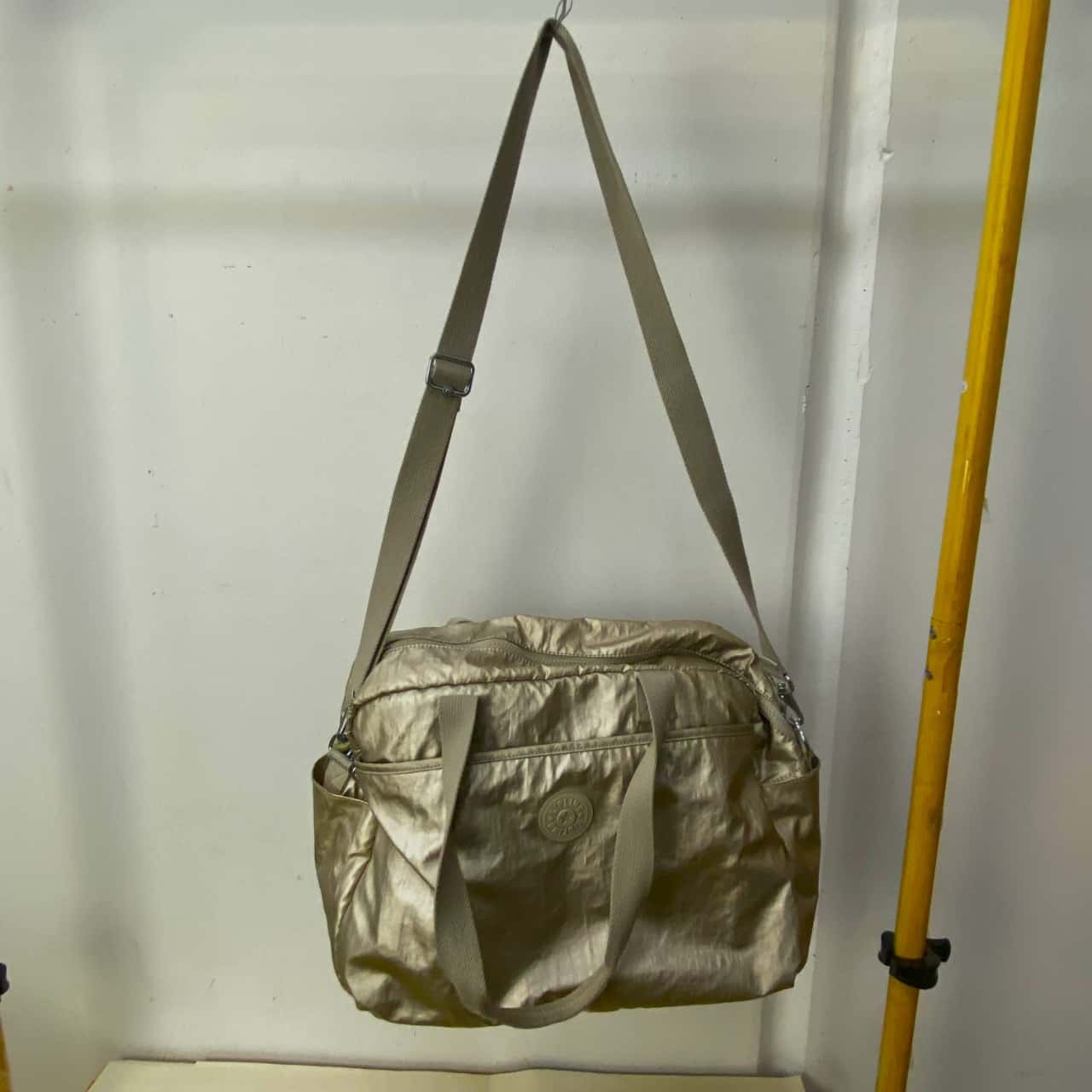 Kipling Womens Cross Body Bag with Handles Gold (s)