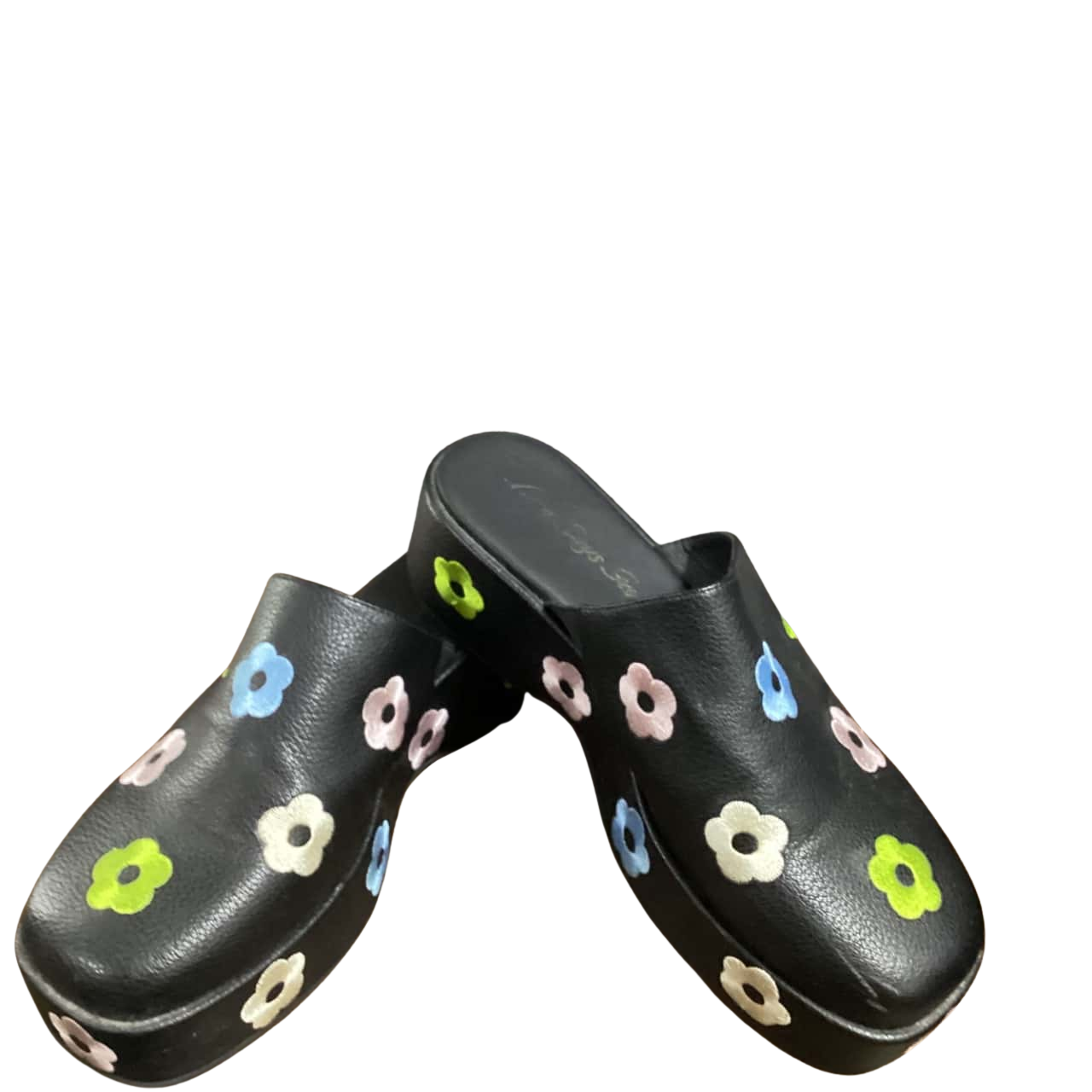 Lisa says gah flower clogs Size 10 Black / Floral (s)