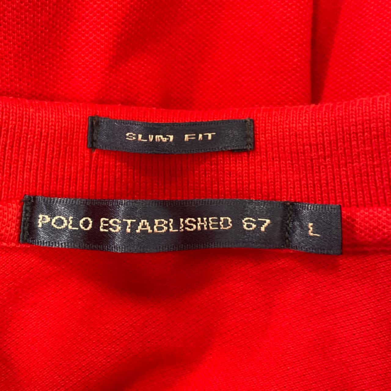 Polo Ralph Lauren Kids Size L Polo Red (s)